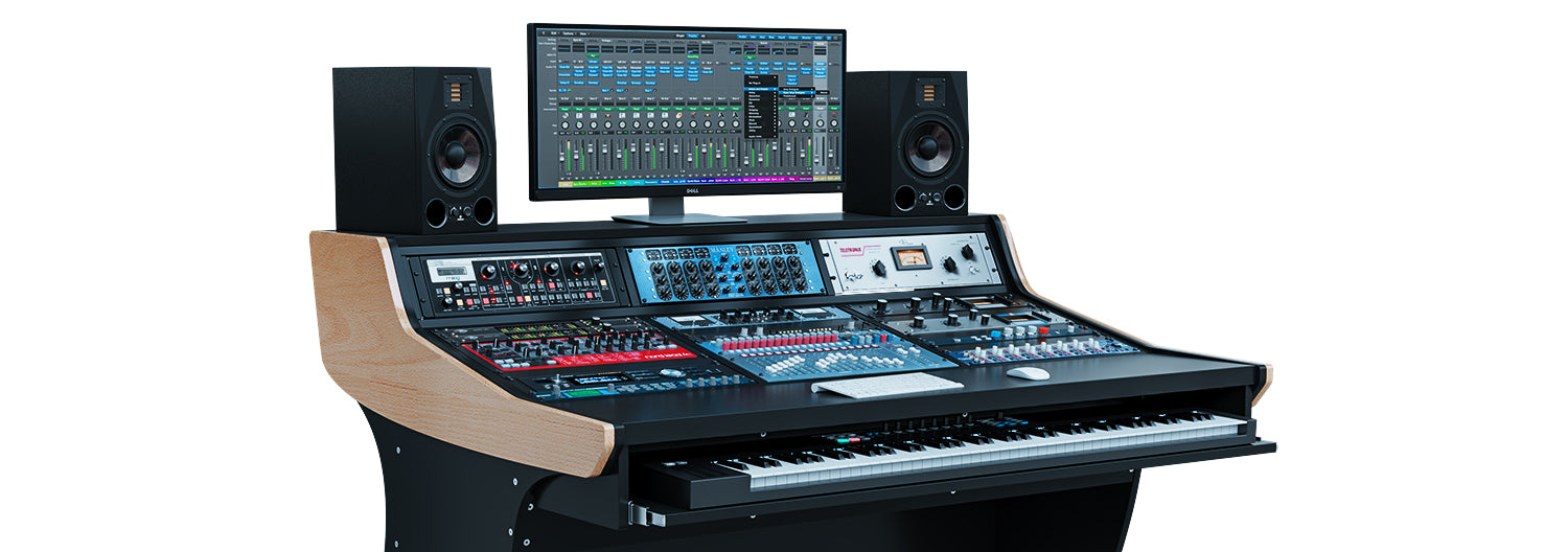 Buso Audio studio furniture for music and broadcast professionals