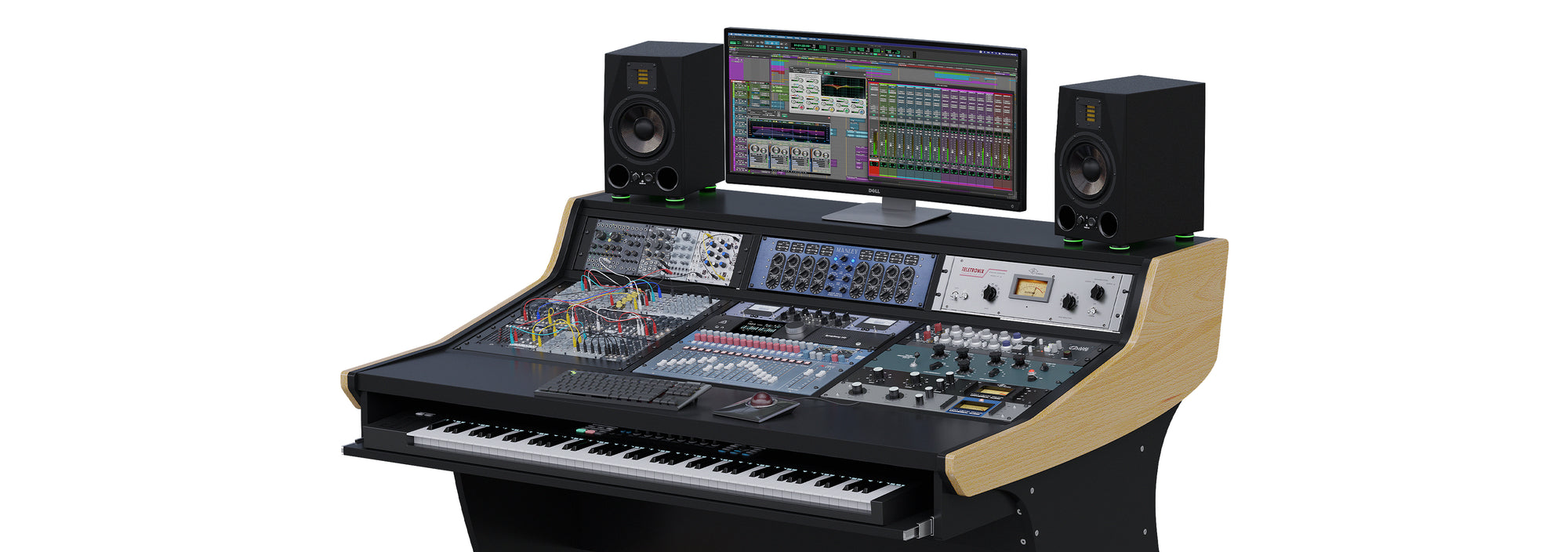 Buso Audio studio furniture for music and broadcast professionals